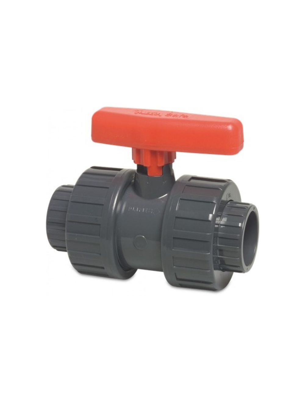 Plimex Ball Valve with Double Union PVC-U 63 mm - Type Safe 600 (with ...