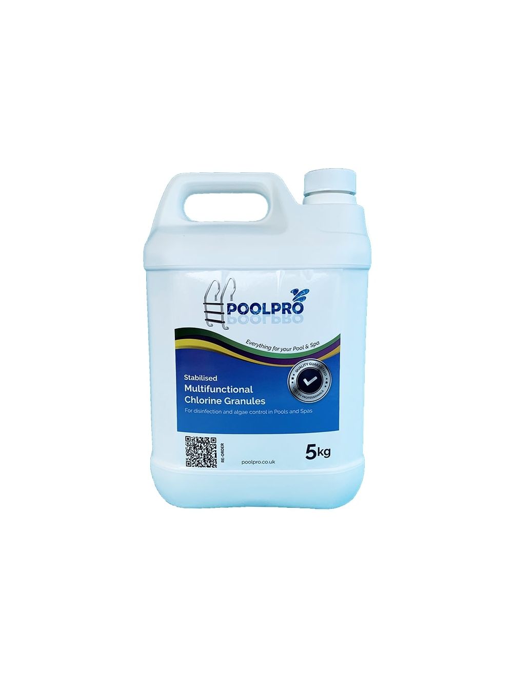 Pool and Hot Tub Multifunctional Chlorine Granules (5 kg) - Pool Pro